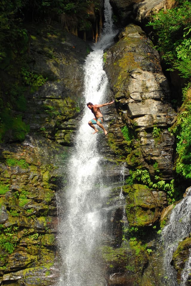 Waterfall Jumping & Swimming | Activity
